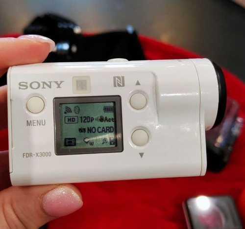 Экшен камера sony fdr x3000