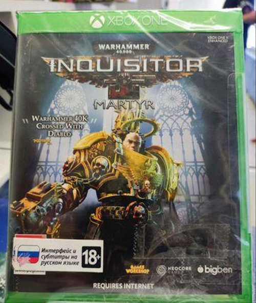Warhammer inquisitor Xbox One new