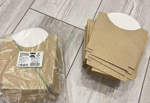 Упаковки для картофеля фри коробки крафт