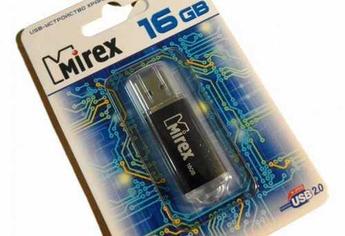 USB флешка Флешка 16 гб Mirex Unit Black