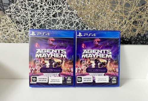 Agents Mayhem Ps4 Новый Диск