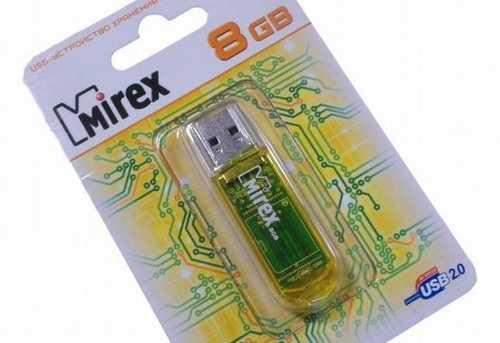 USB флешка Флешка 8 гб Mirex Elf Yellow