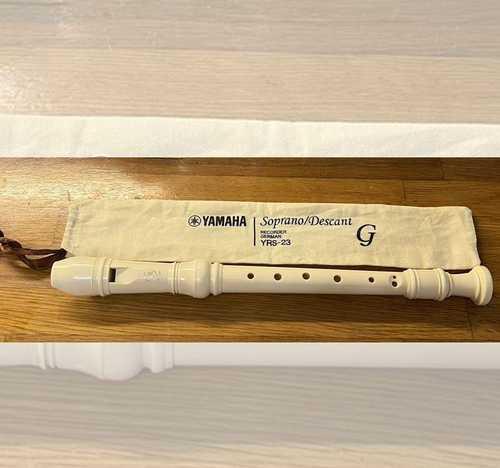 Блок флейта yamaha soprano YRS-23