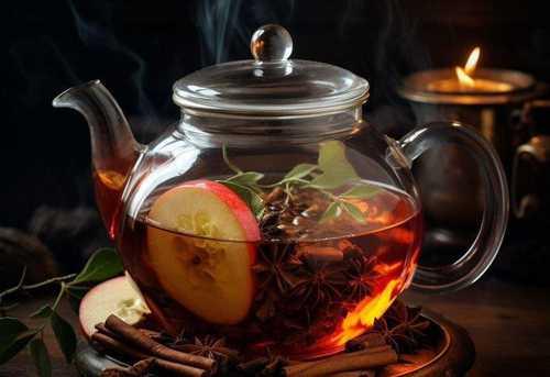Набор чая и предметов для чая