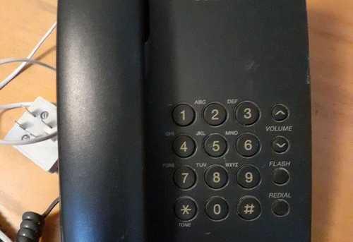 Стационарный телефон Panasonic KX-TS2350RUB черный