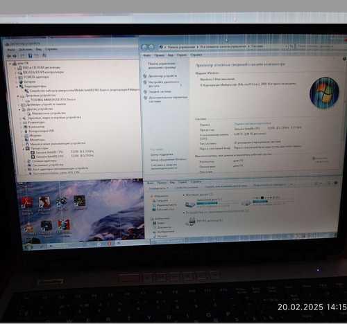 Ноутбук toshiba satellite p100-257