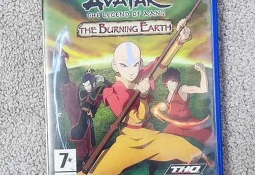 Avatar the legend of aang the burning earth PS2