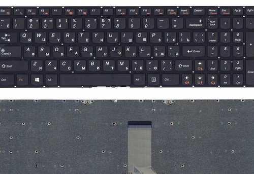 Клавиатура для Lenovo IdeaPad B5400 M5400 черная б