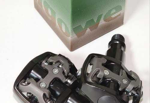 Педали wellgo, группсет Shimano tiagra, колеса wtb