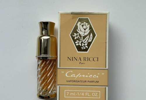 Nina Ricci capricci духи винтаж б/у