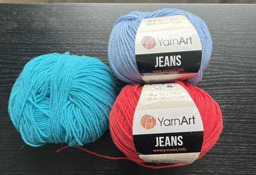 Пряжа yarnart jeans