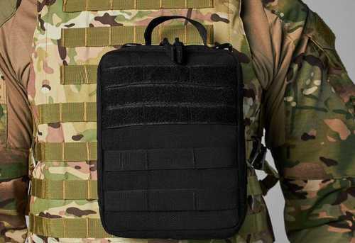 Тактический подсумок с системой Molle, черный TS73