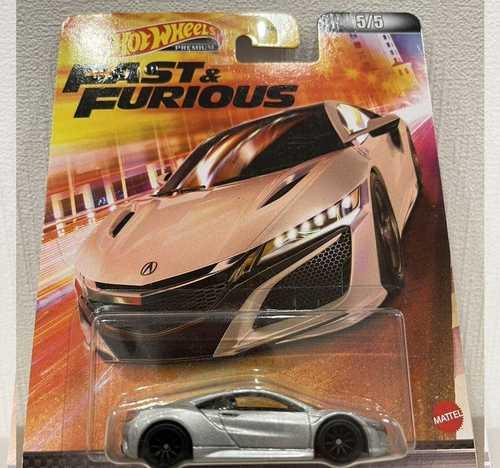 Hot wheels premium fast and furious