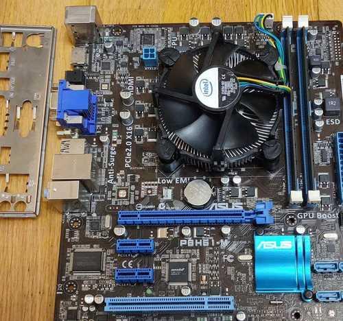 Asus P8H61-M rev.3 + Core i3 2100 + 8Gb + Cooler