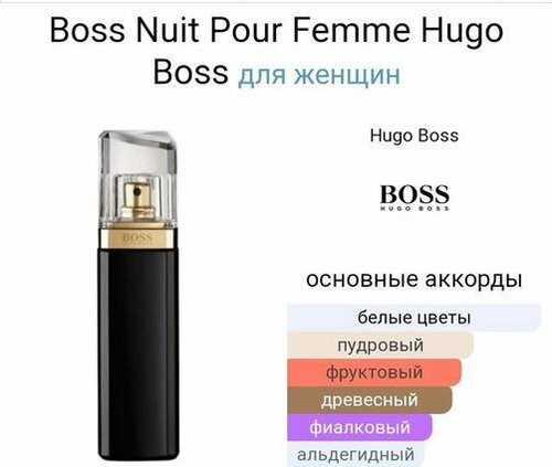 Hugo boss Nuit 75 ml