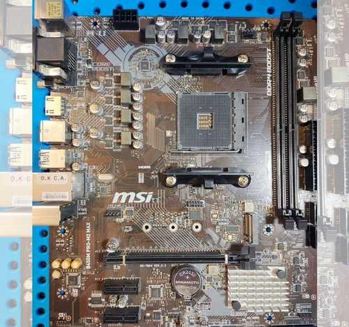 Материнская плата msi b450m pro m2 max