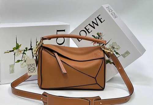 Большая сумка Loewe Puzzle натуральная кожа