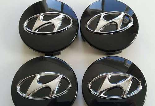 Колпачки заглушки на литые диски Hyundai 60mm