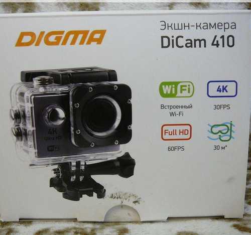 Экшн-камера digma DiCam 410