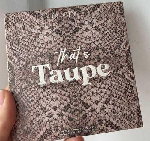 Палетка теней That's Taupe Colourpop