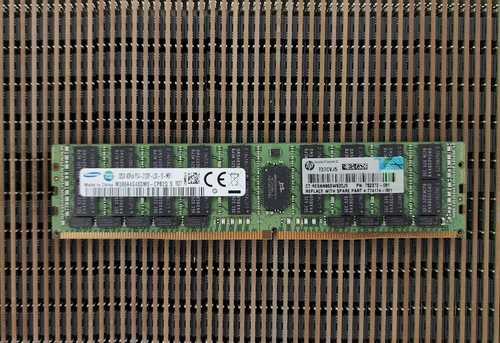 DDR4 Samsung 2133Мгц 32Гб ecc HP 752372-081 Smart