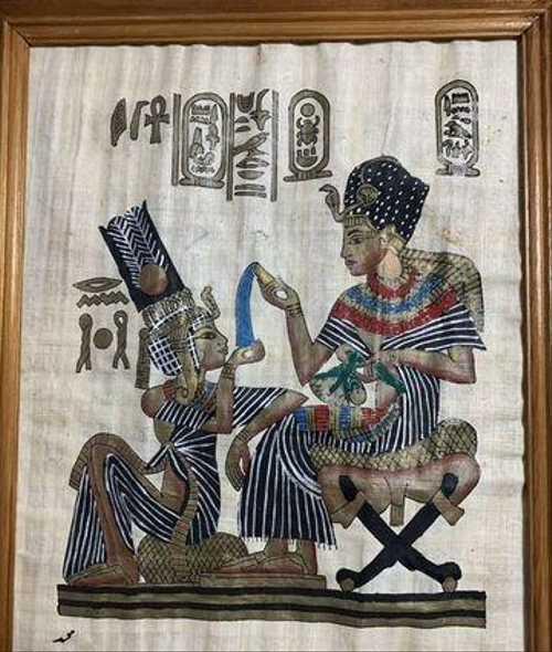 Картина-папирус из Египта