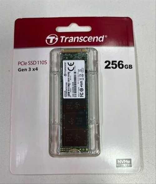 SSD новый M.2 nvme Transcend 256 gb 2280