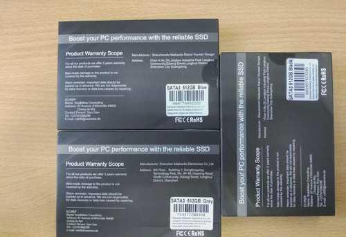 Новые SSD XrayDisk 512GB 2.5" SATA3