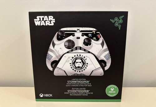 Xbox limited edition stormtrooper razer новый