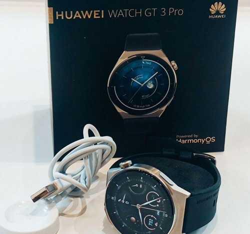 Умные часы huawei watch gt 3 pro Odin Black