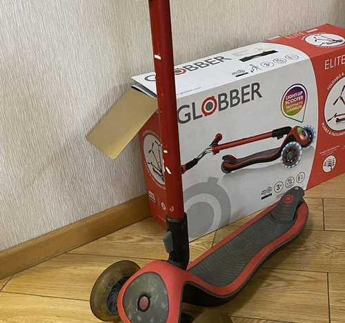 Самокат трехколесный Globber от 3 лет. До 50 кг