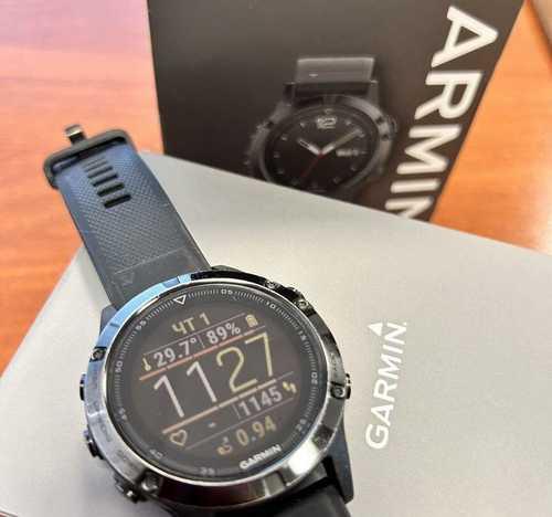 Смарт часы garmin fenix 5