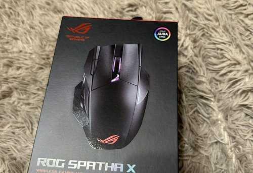 Игровая мышь asus rog spatha x