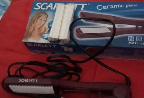 Выпрямитель для волос scarlett