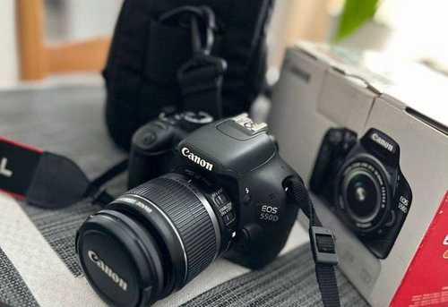 Фотоаппарат canon eos 550D