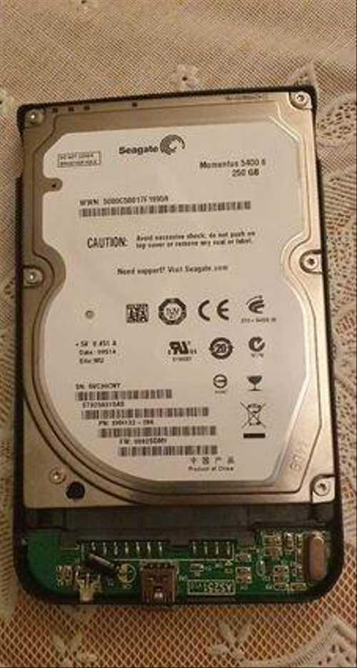 Жесткий диск Жесткий диск HDD SATA 2,5 250 Gb