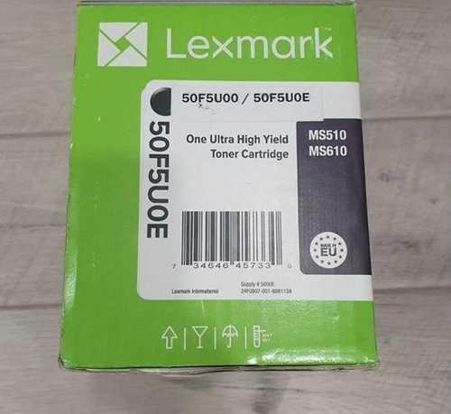 Картридж оригинальный Lexmark 50F5U00/50F5U0E
