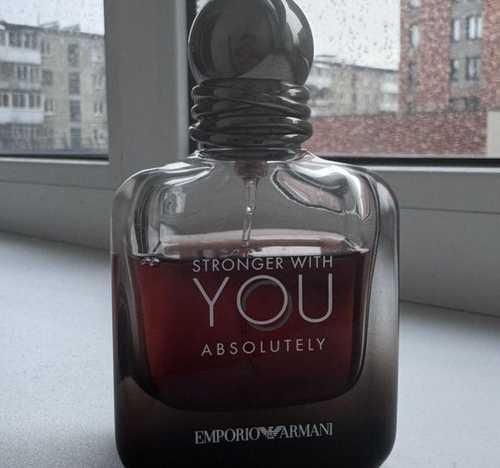 Emporio armani stronger with