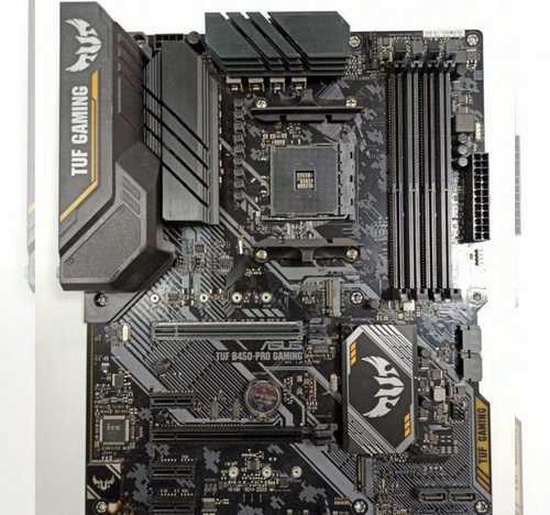 Плата asus B450-PRO TUF gaming