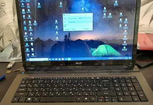 Ноутбук Acer Aspare 7750ZG