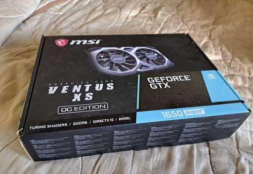 MSI nvidia GeForce GTX 1650 GTX 1650 D6 ventus XS