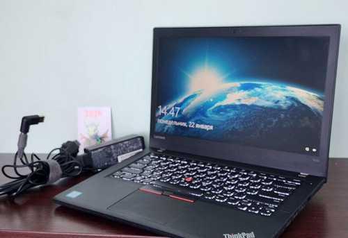 Мощный Надёжный ThinkPad T470 i7-7600 RAM16 SSD256