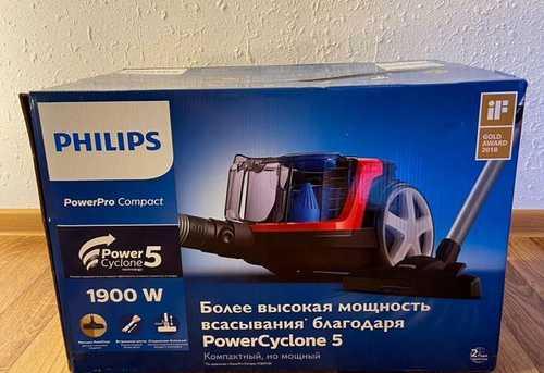 Пылесос безмешковый Philips PowerPro Compact
