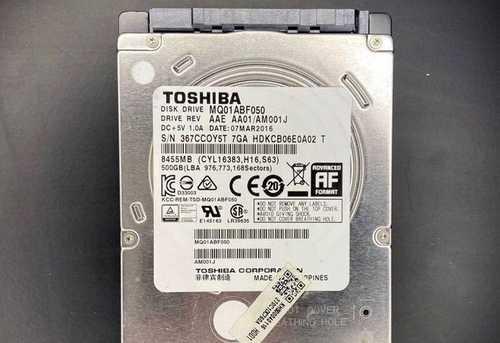 Toshiba HDD 500Gb 2.5