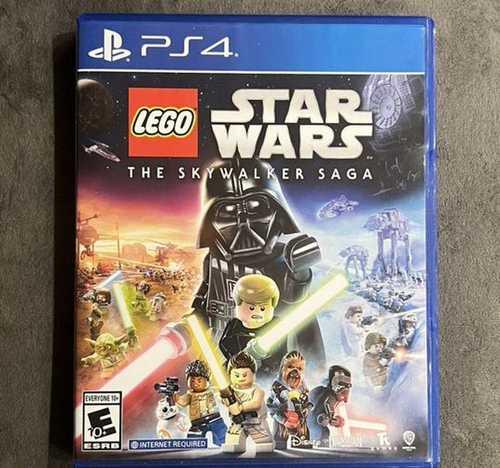 Lego star wars the skywalker saga ps4 диск