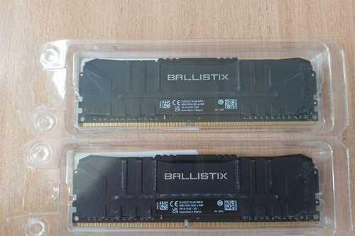 DDR4 Crucial Ballistix 2х8gb 3200Mhz