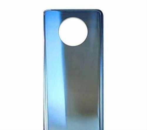 Задняя крышка для OnePlus 7T синяя (Nebula Blue) б