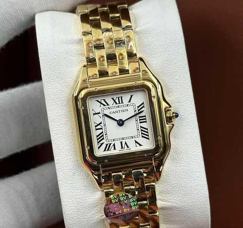 Часы женские Cartier Panthere 27 мм Gold