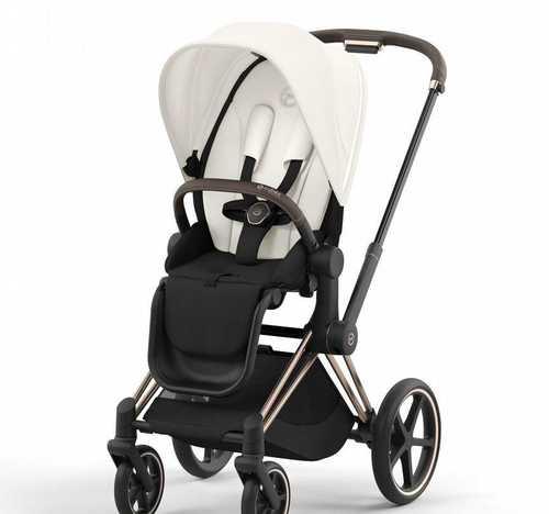 Прогулочная коляска Cybex Priam 4 Off White