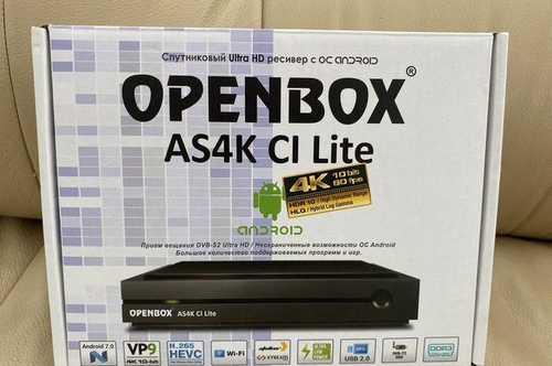 Спутниковый ресивер Openbox AS4K CI